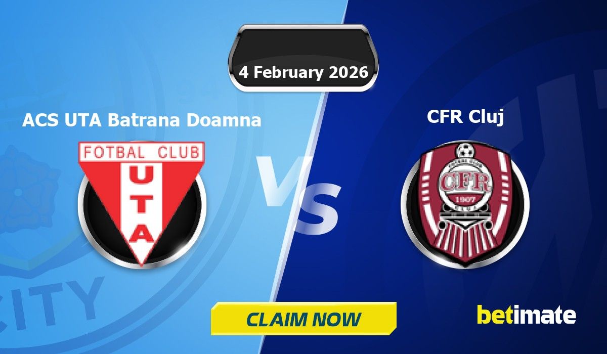 ACS UTA Batrana Doamna vs CFR Cluj Predictions | Expert Betting Tips ...