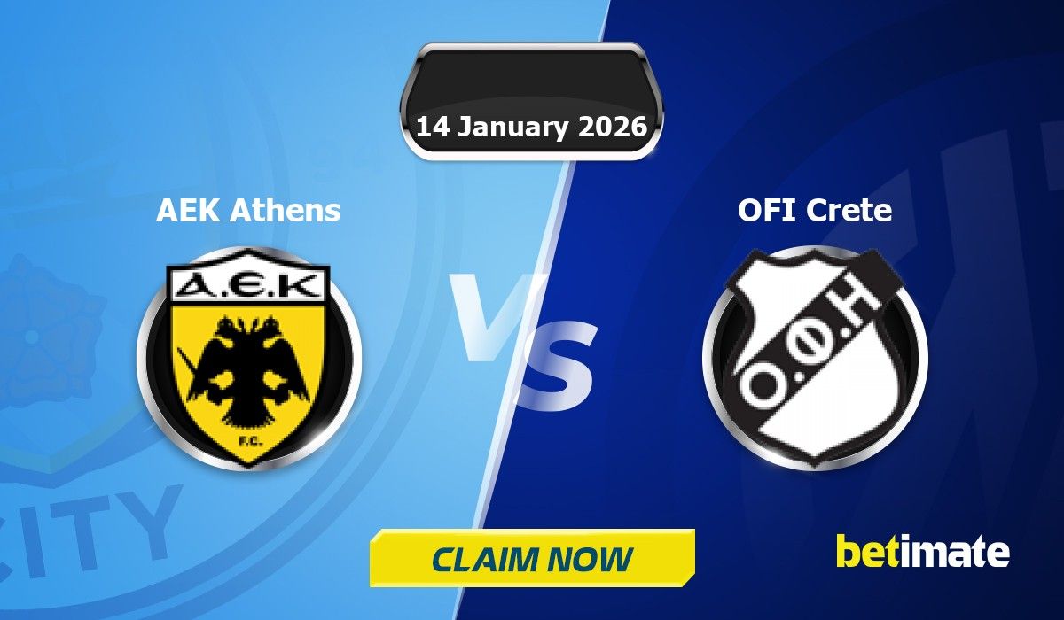 Prévisions du match AEK Athens vs OFI Crete | Conseils d'expert en ...