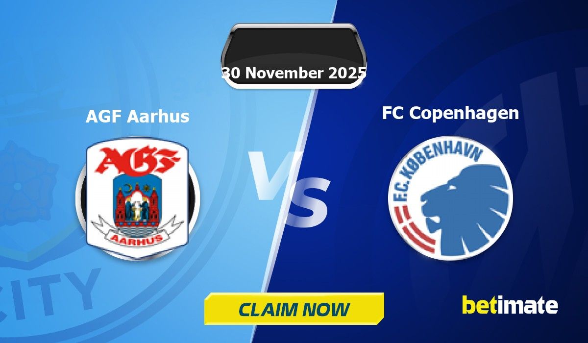 AGF Aarhus vs FC Copenhagen Predictions | Expert Betting Tips & Stats ...