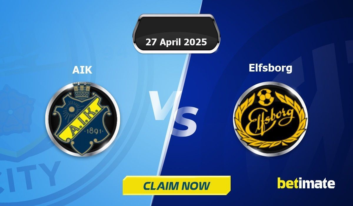 AIK vs Elfsborg Predictions | Expert Betting Tips & Stats
