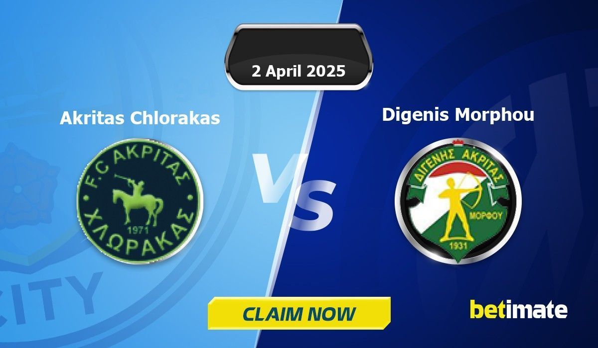 Akritas Chlorakas vs Digenis Morphou Predictions | Expert Betting Tips ...