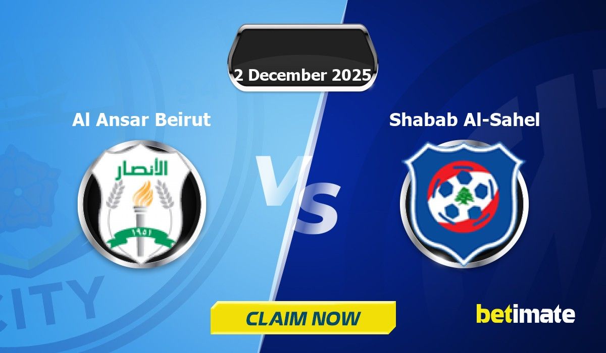 Al Ansar Beirut vs Shabab Al-Sahel Predictions | Expert Betting Tips ...