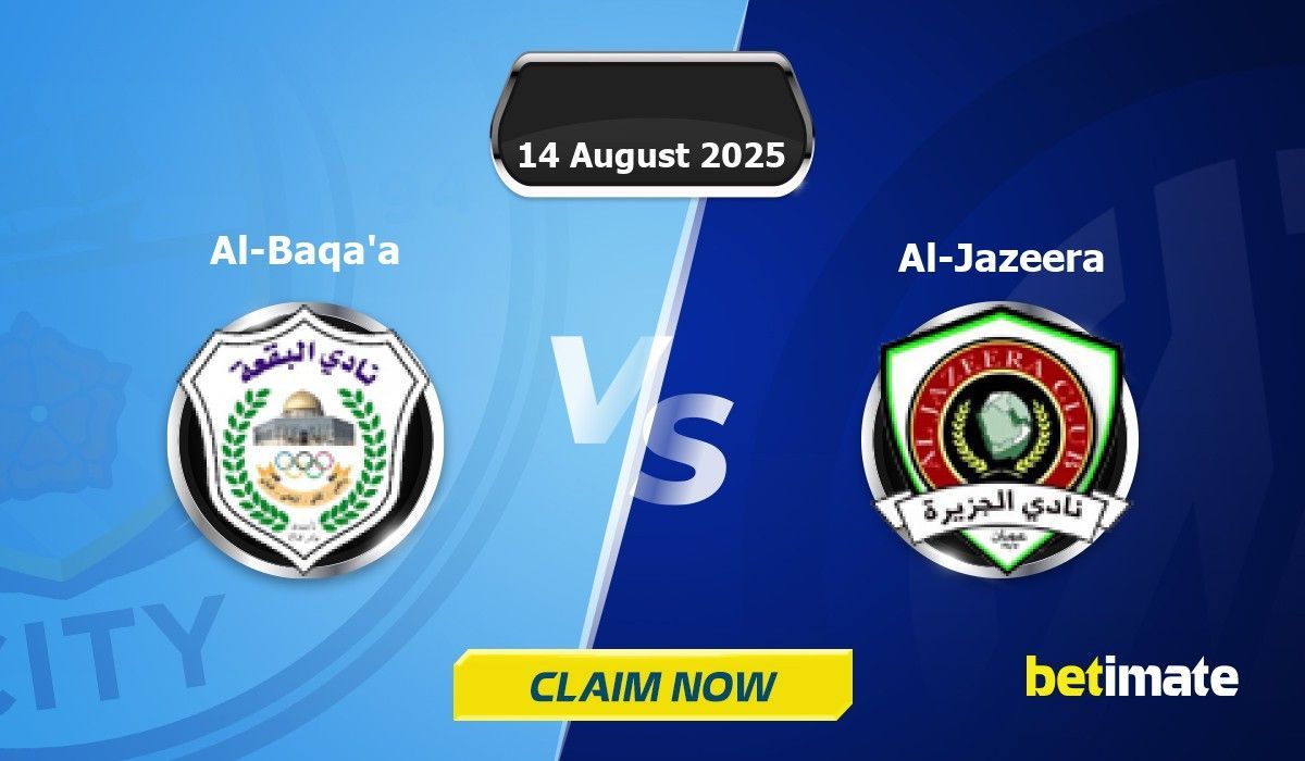 Al-Baqa'a vs Al-Jazeera Predictions | Expert Betting Tips & Stats 14 ...