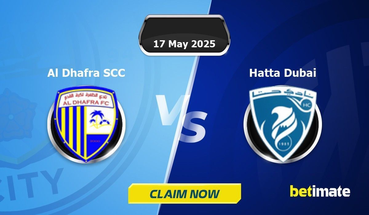 Al Dhafra SCC vs Hatta Dubai Predictions | Expert Betting Tips & Stats ...
