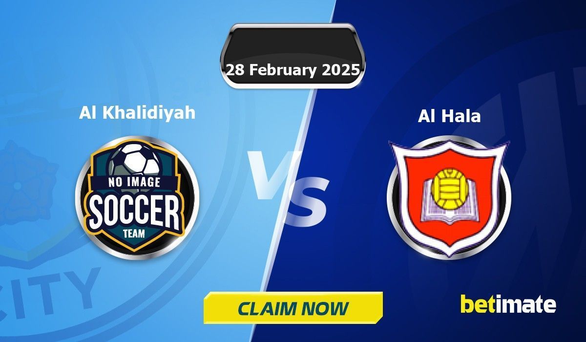 Al Khalidiyah vs Al Hala Predictions | Expert Betting Tips & Stats