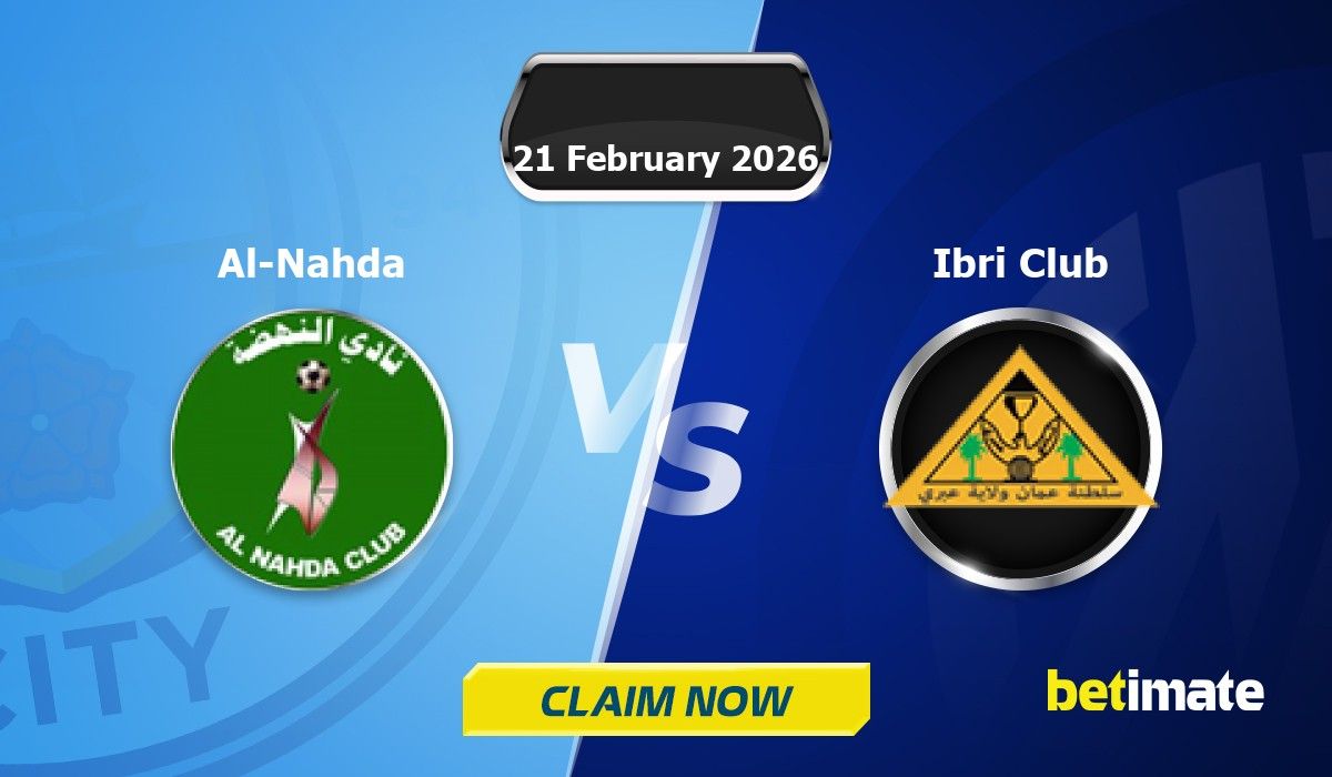 Al-Nahda vs Ibri Club Predictions | Expert Betting Tips & Stats 21 Feb 2026