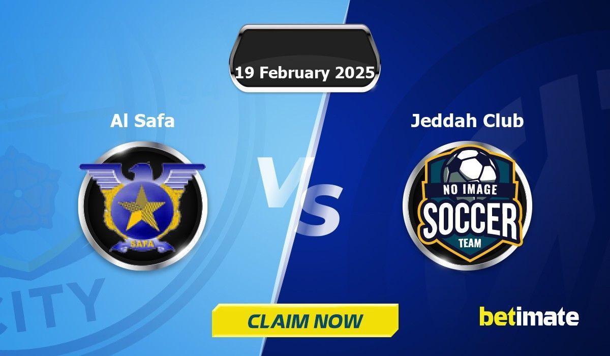 Al Safa vs Jeddah Club Predictions | Expert Betting Tips & Stats