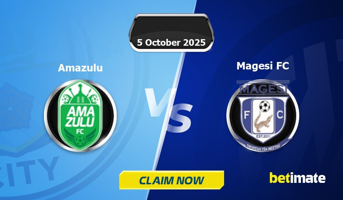 Amazulu vs Magesi FC Predictions | Expert Betting Tips & Stats 05 Oct 2025