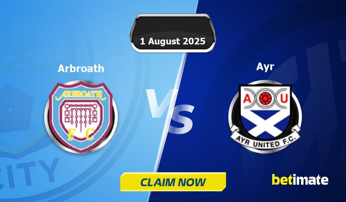 Arbroath vs Ayr Predictions | Expert Betting Tips & Stats 01 Aug 2025