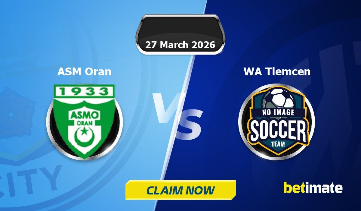 ASM Oran vs WA Tlemcen Predictions | Expert Betting Tips & Stats 27 Mar ...