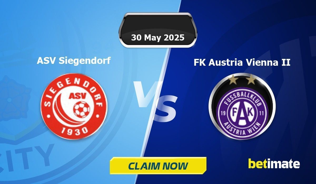 ASV Siegendorf vs FK Austria Vienna II Predictions | Expert Betting ...