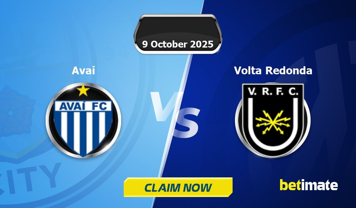Avai vs Volta Redonda Predictions | Expert Betting Tips & Stats 09 Oct 2025