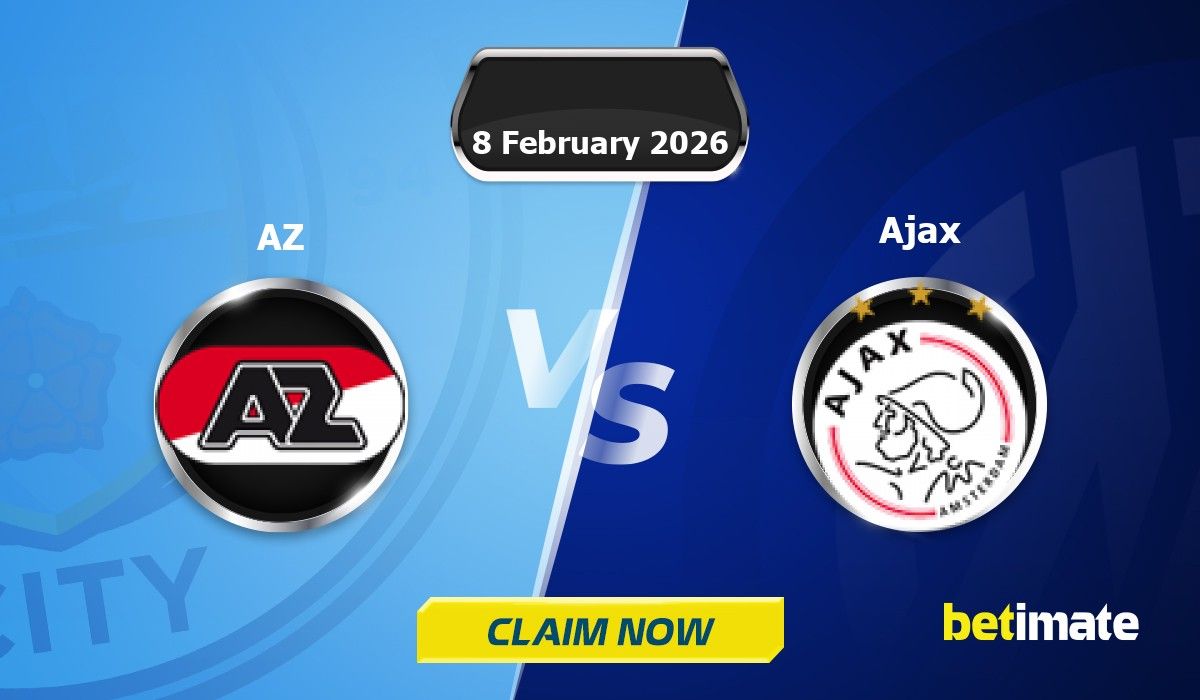AZ vs Ajax Predictions | Expert Betting Tips & Stats 08 Feb 2026