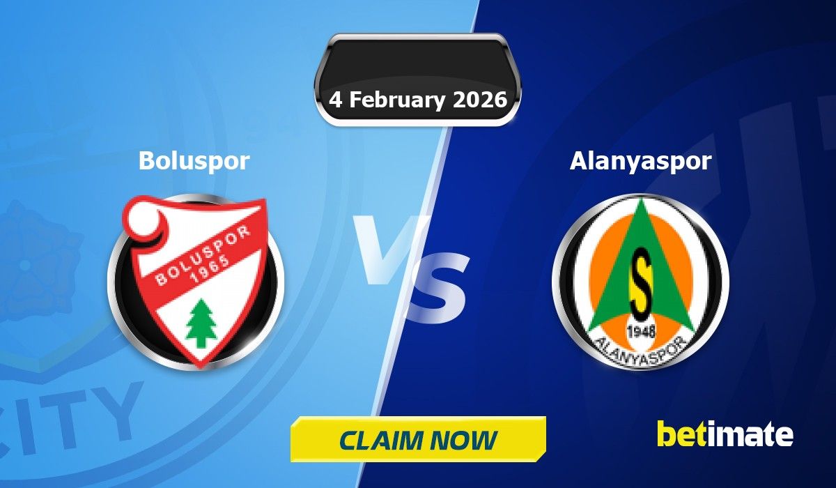Boluspor vs Alanyaspor Predictions | Expert Betting Tips & Stats 04 Feb ...