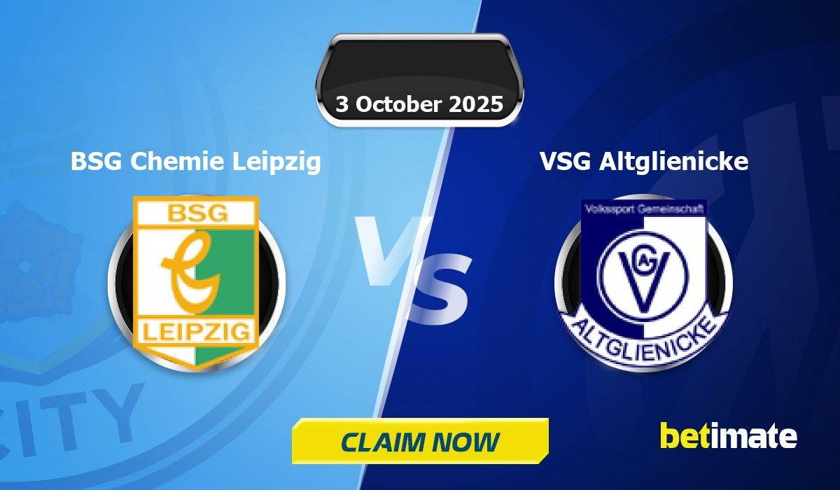 BSG Chemie Leipzig vs VSG Altglienicke Predictions | Expert Betting ...