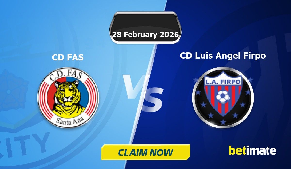 CD FAS vs CD Luis Angel Firpo Predictions | Expert Betting Tips & Stats ...
