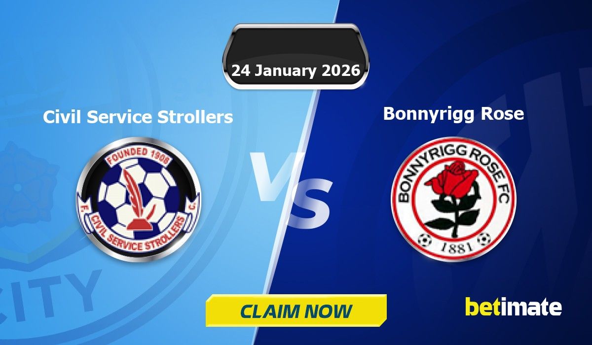 Civil Service Strollers vs Bonnyrigg Rose Predictions | Expert Betting ...
