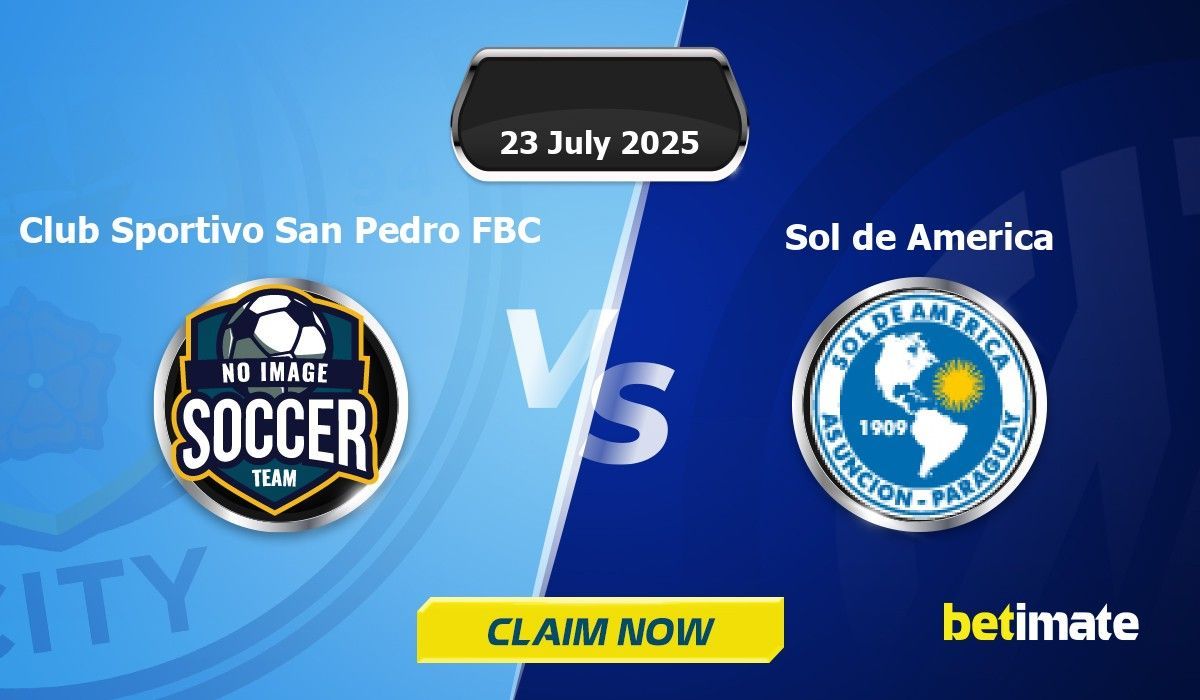 Club Sportivo San Pedro FBC vs Sol de America Predictions | Expert ...