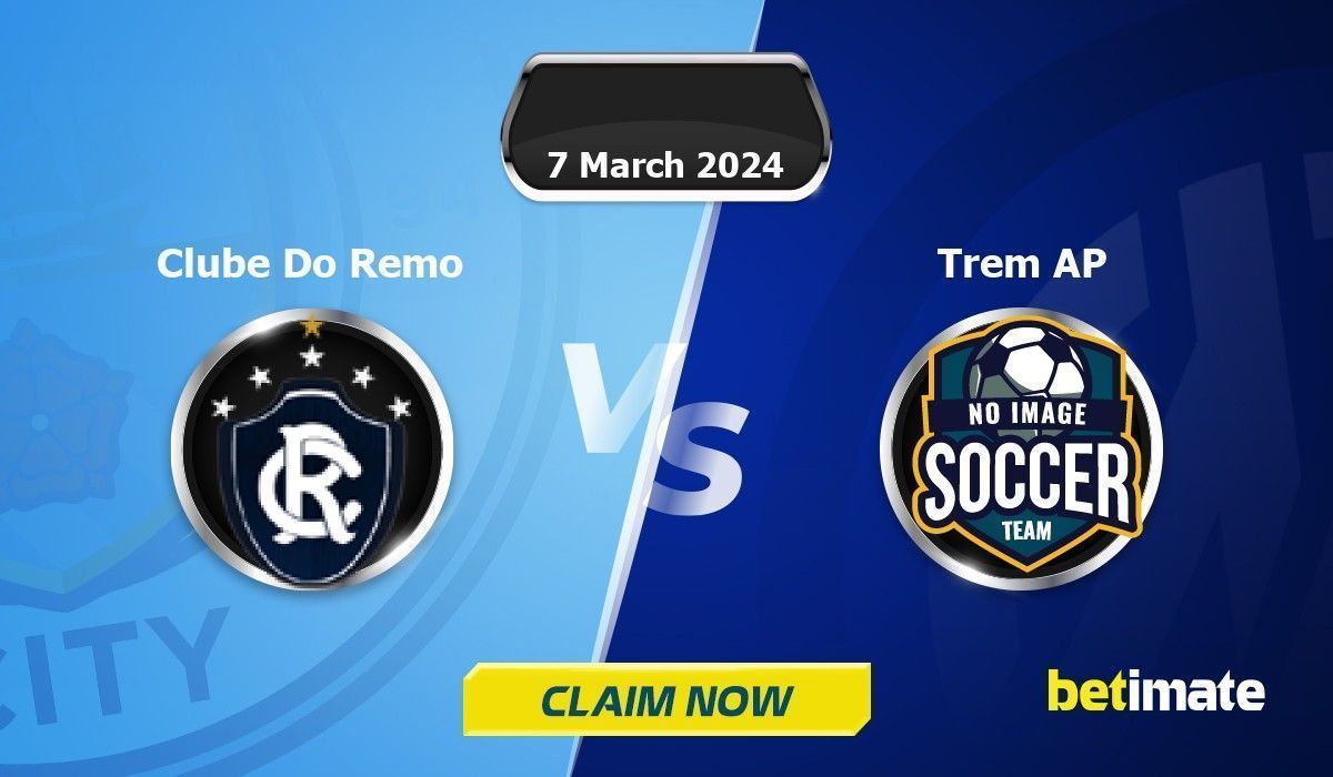 Clube Do Remo vs Trem AP Predictions | Expert Betting Tips & Stats 07 ...