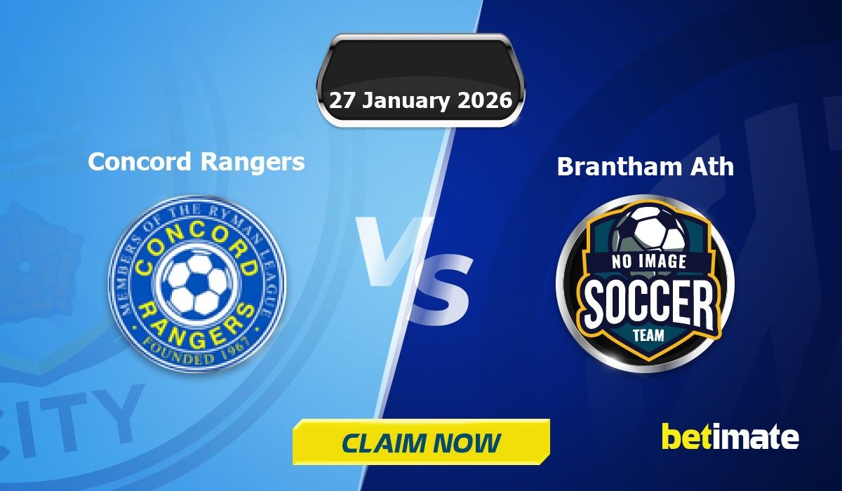 Concord Rangers vs Brantham Ath Predictions - 27/01/2026