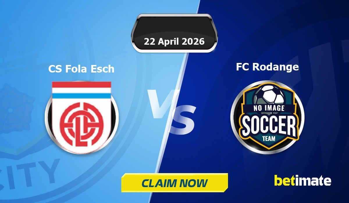 CS Fola Esch vs FC Rodange Predictions | Expert Betting Tips & Stats 22 ...