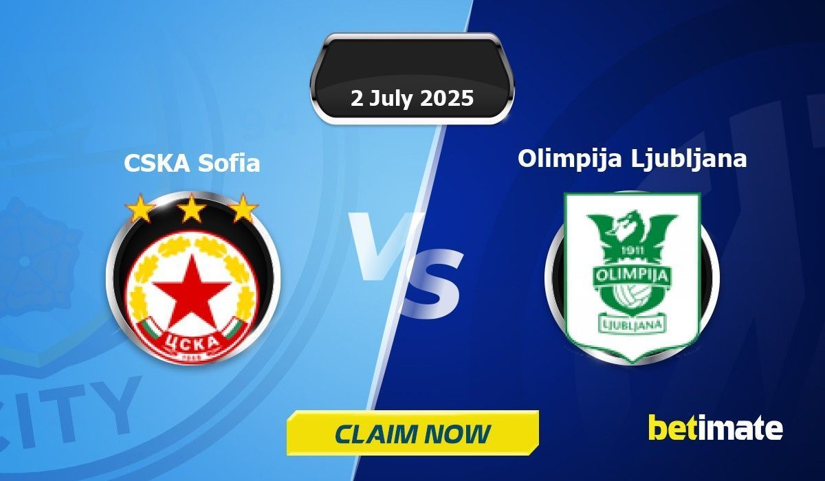 Olimpija Ljubljana vs CSKA Sofia Predictions | Expert Betting Tips & Stats