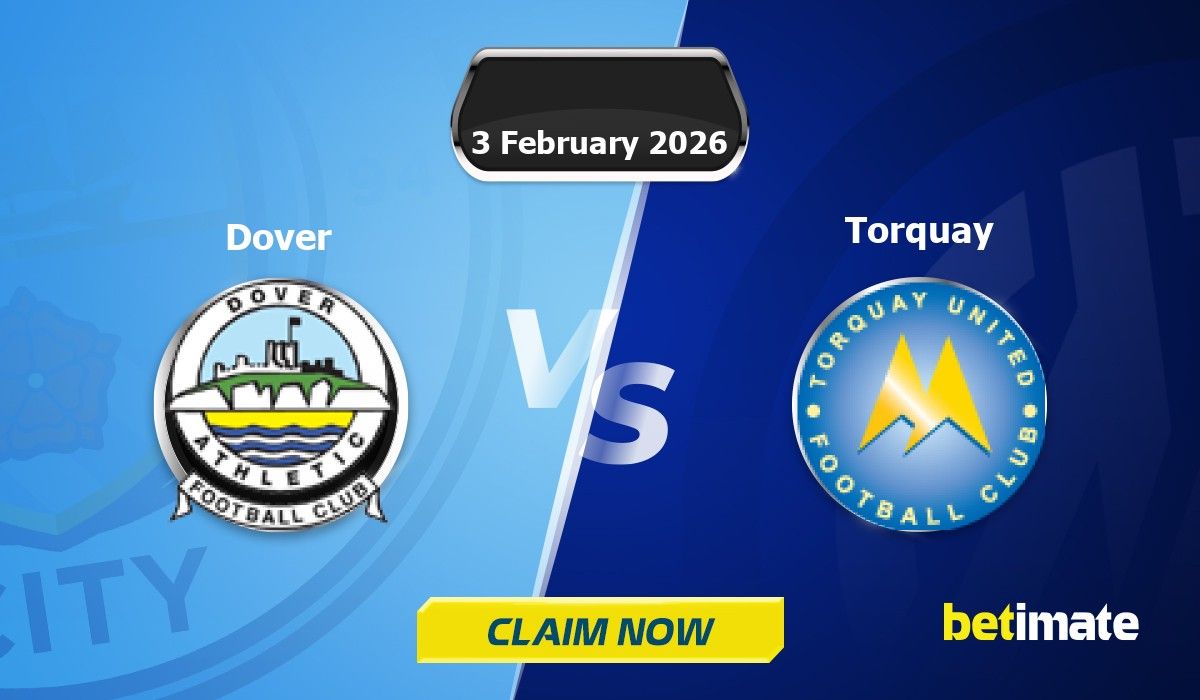 Dover vs Torquay Predictions | Expert Betting Tips & Stats 03 Feb 2026