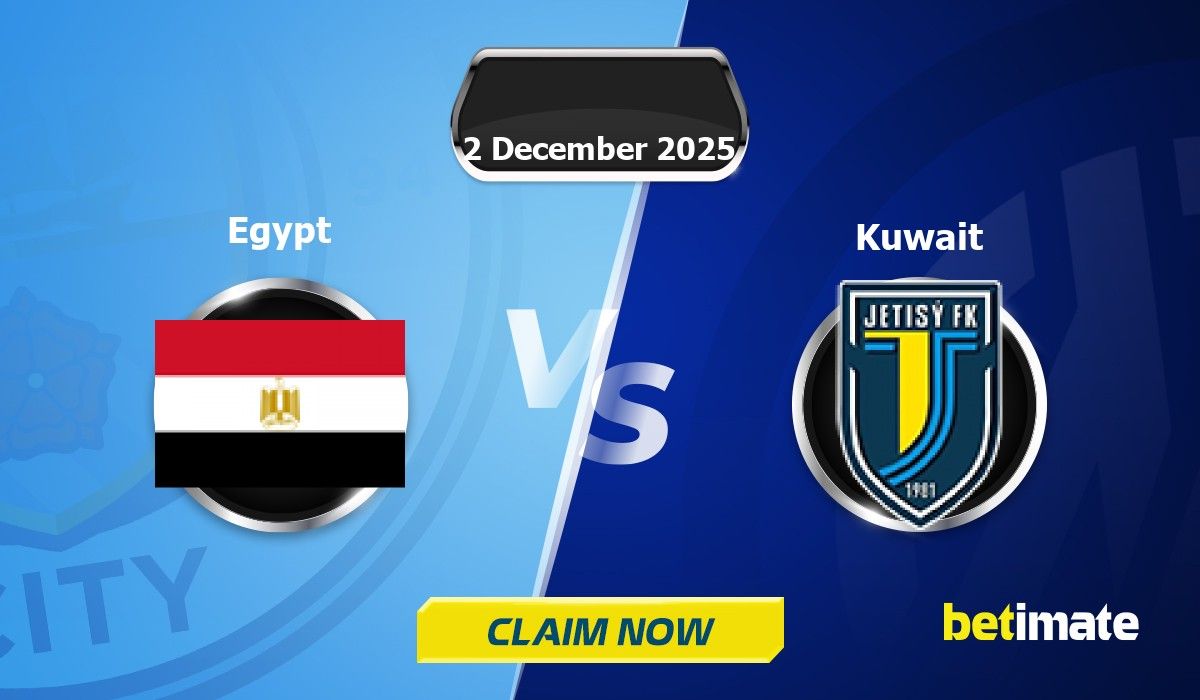 Egypt vs Kuwait Predictions | Expert Betting Tips & Stats 02 Dec 2025