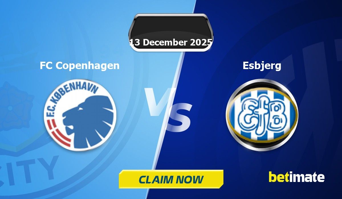 FC Copenhagen vs Esbjerg Predictions | Expert Betting Tips & Stats 13 ...