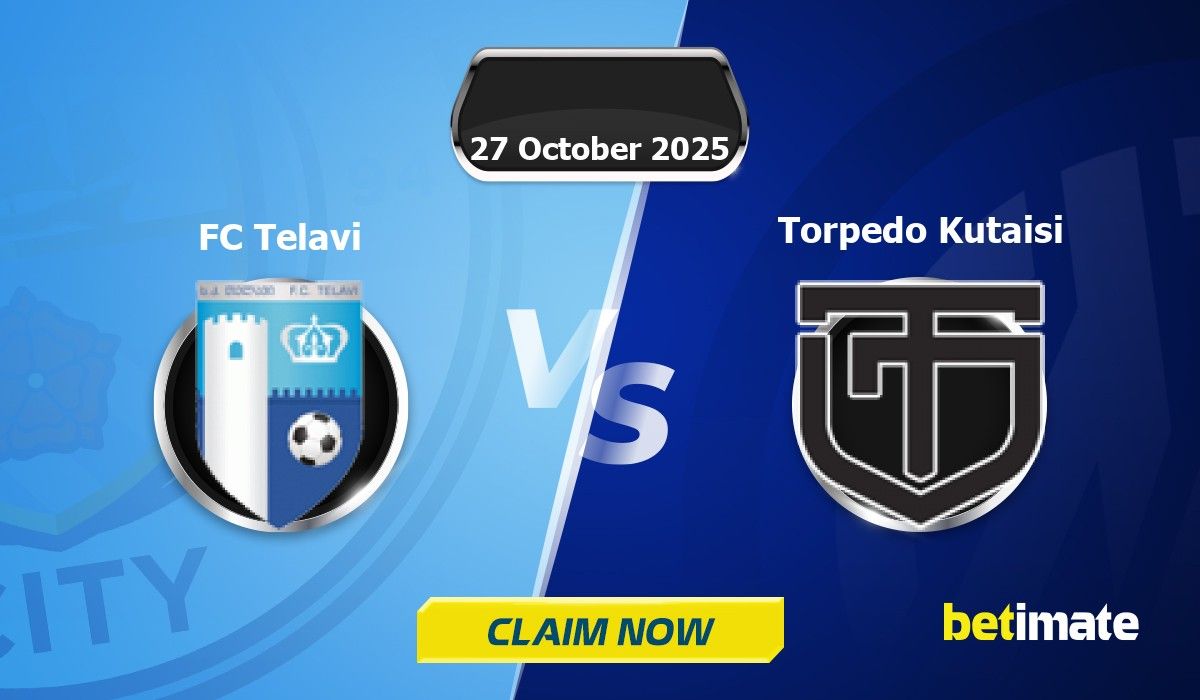 FC Telavi vs Torpedo Kutaisi 예측 | 전문 베팅 팁 및 통계 27 Oct 2025