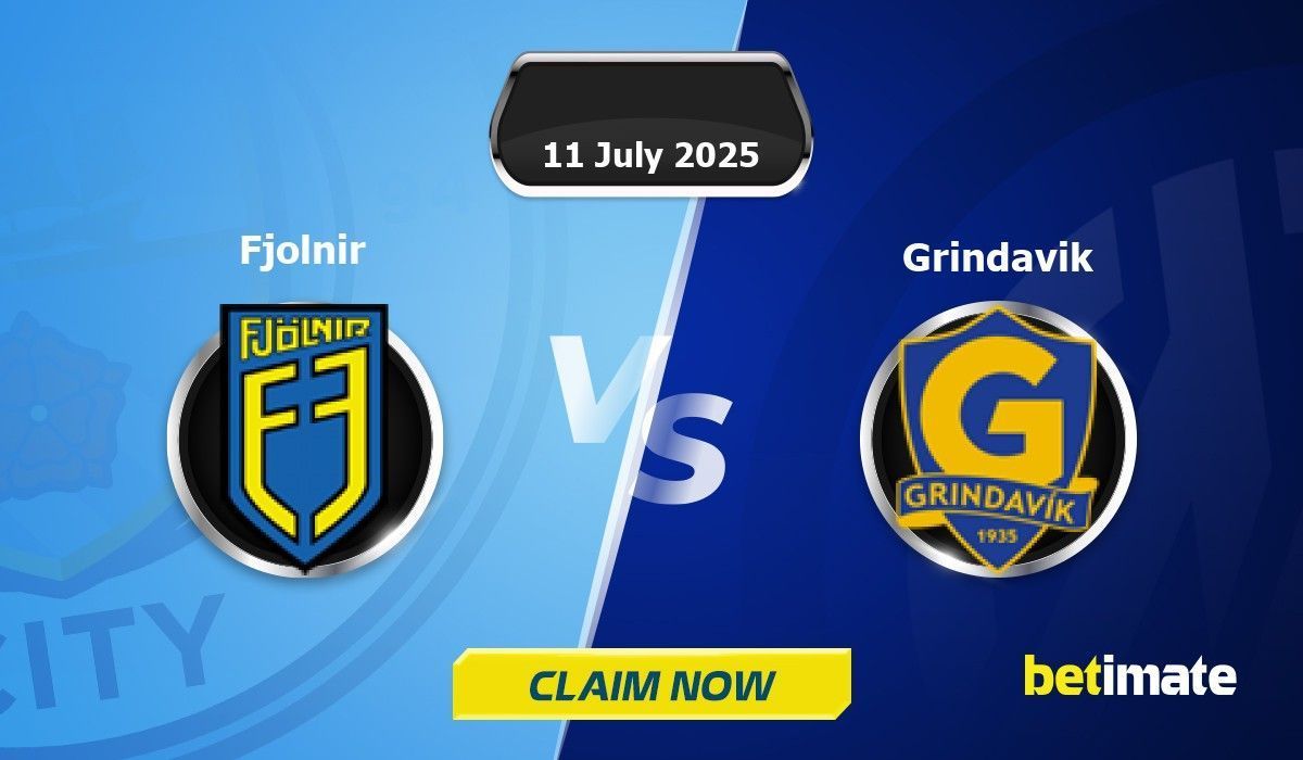 Fjolnir vs Grindavik Predictions | Expert Betting Tips & Stats 11 Jul 2025