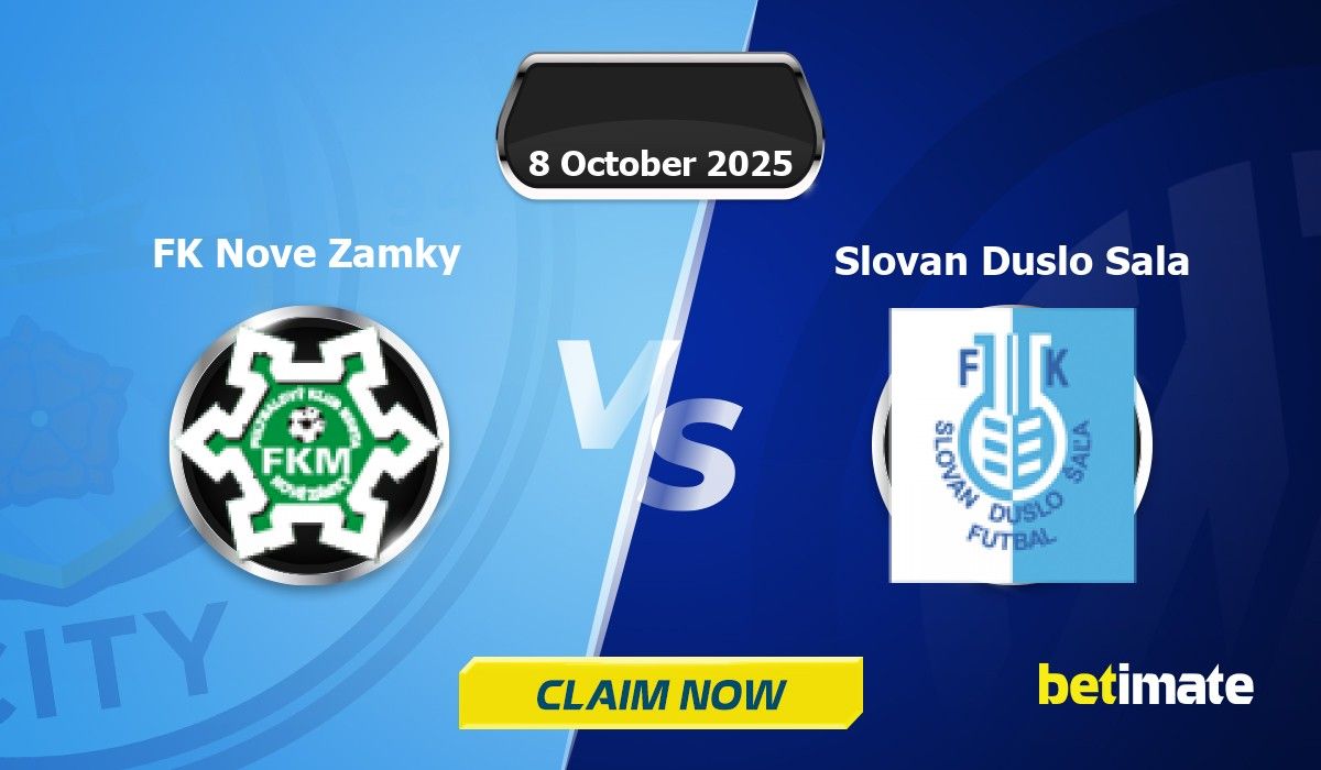 FK Nove Zamky vs Slovan Duslo Sala Predictions | Expert Betting Tips ...