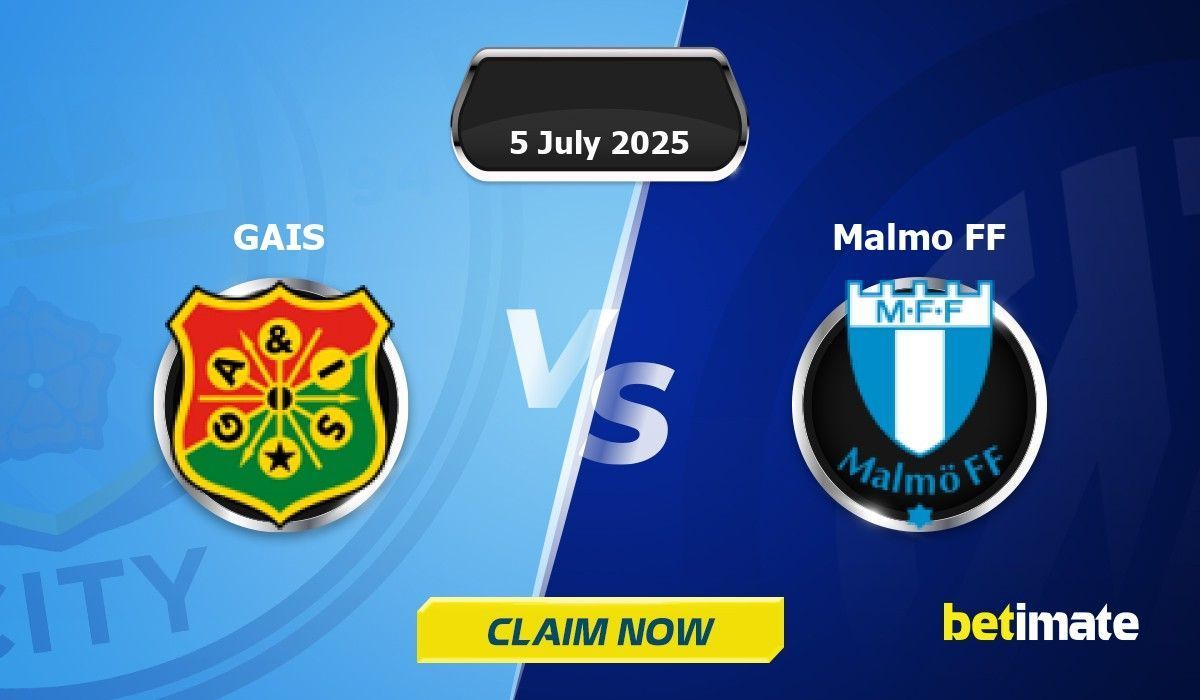 GAIS vs Malmo FF Predictions | Expert Betting Tips & Stats 05 Jul 2025