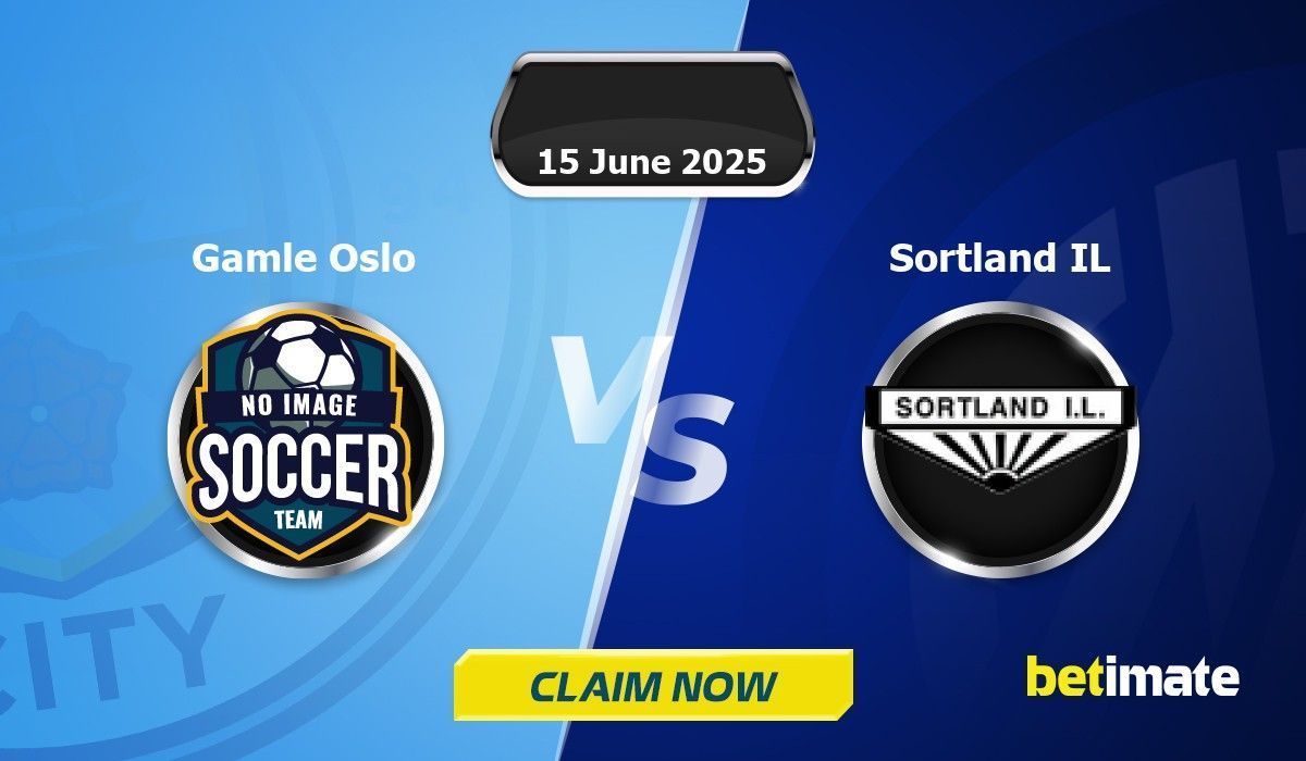 Gamle Oslo vs Sortland IL Predictions - 15/06/2025
