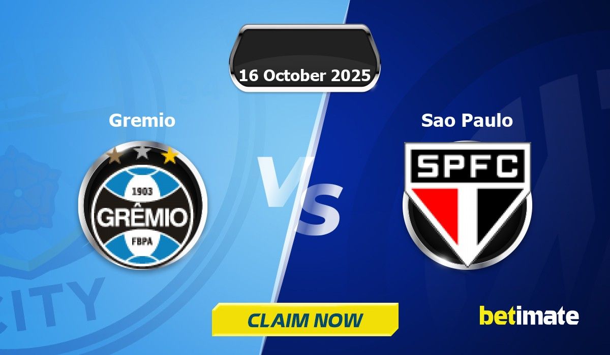 Gremio vs Sao Paulo ทำนาย | คำแนะนำและสถิติจากผู้เชี่ยวชาญ 16 Oct 2025
