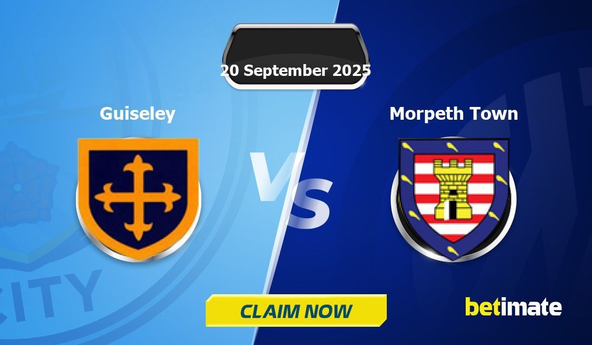 Guiseley vs Morpeth Town 예측 | 전문 베팅 팁 및 통계 20 Sep 2025