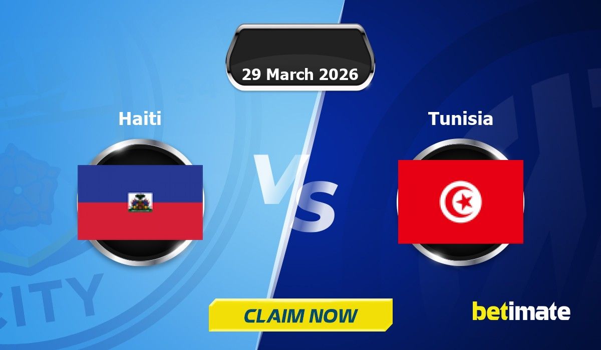 Haiti vs Tunisia Predictions | Expert Betting Tips & Stats 29 Mar 2026