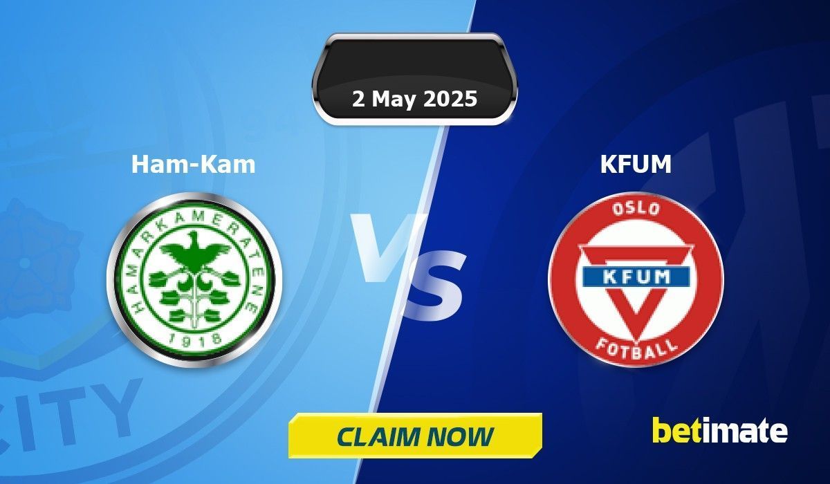 Ham-Kam vs KFUM Predictions | Expert Betting Tips & Stats 02 May 2025