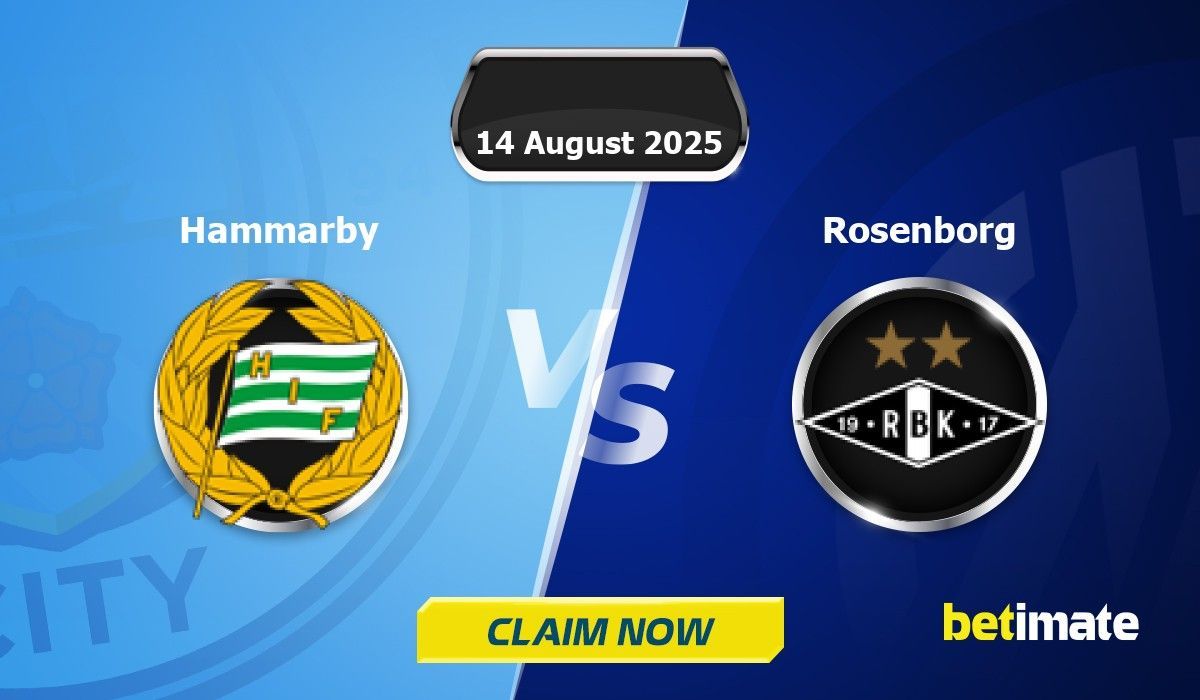 Hammarby vs Rosenborg Predictions | Expert Betting Tips & Stats