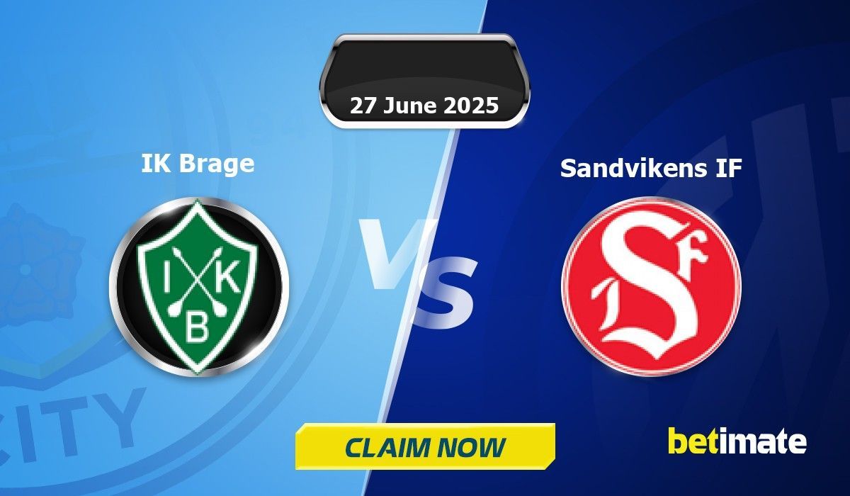 IK Brage vs Sandvikens IF Predictions | Expert Betting Tips & Stats 27 ...