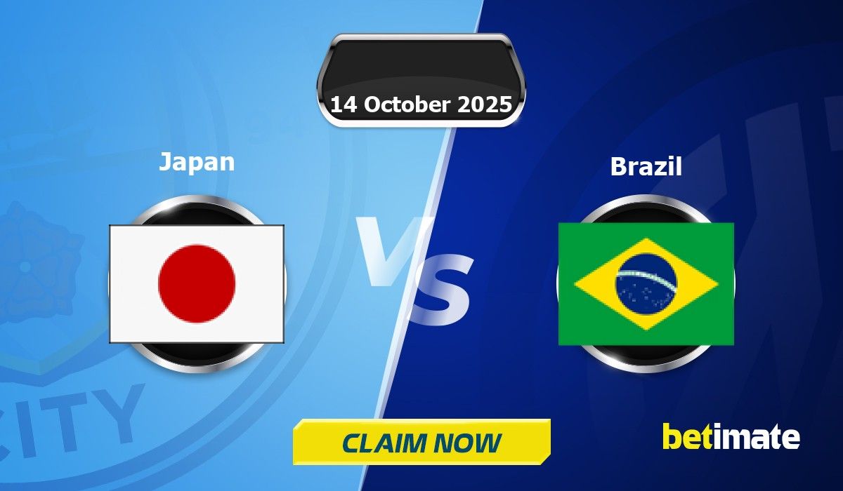 Japan vs Brazil Predictions | Expert Betting Tips & Stats 14 Oct 2025