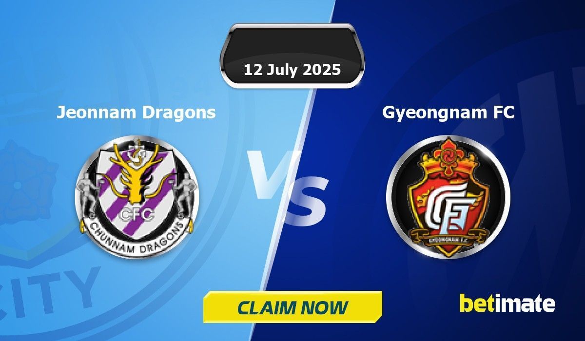 Jeonnam Dragons vs Gyeongnam FC Predictions | Expert Betting Tips ...