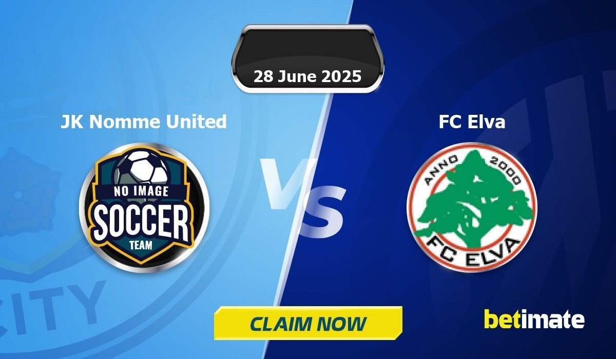 JK Nomme United vs FC Elva Predictions | Expert Betting Tips & Stats 28 Jun 2025