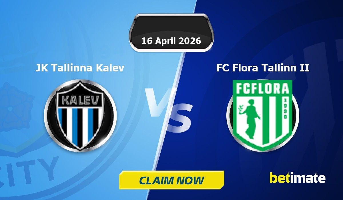 JK Tallinna Kalev vs FC Flora Tallinn II Predictions | Expert Betting ...