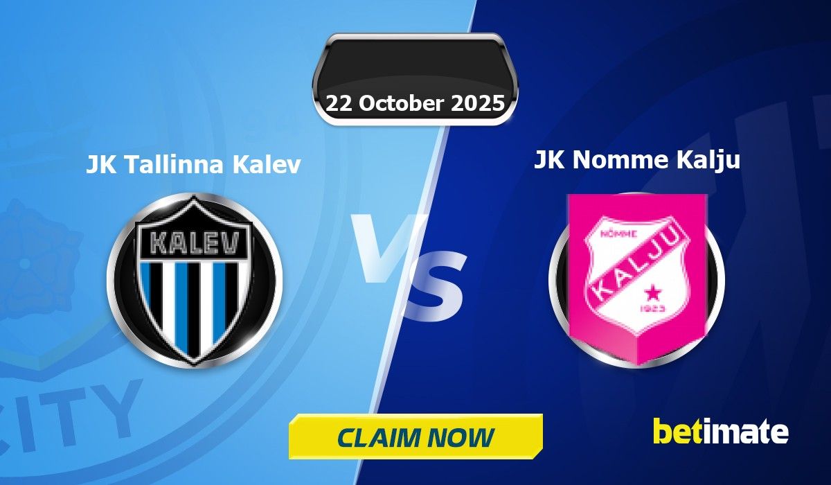 JK Tallinna Kalev vs JK Nomme Kalju Predictions | Expert Betting Tips ...