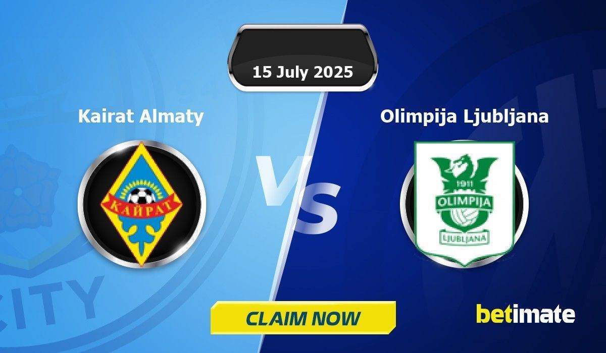 Kairat Almaty vs Olimpija Ljubljana Predictions | Expert Betting Tips ...