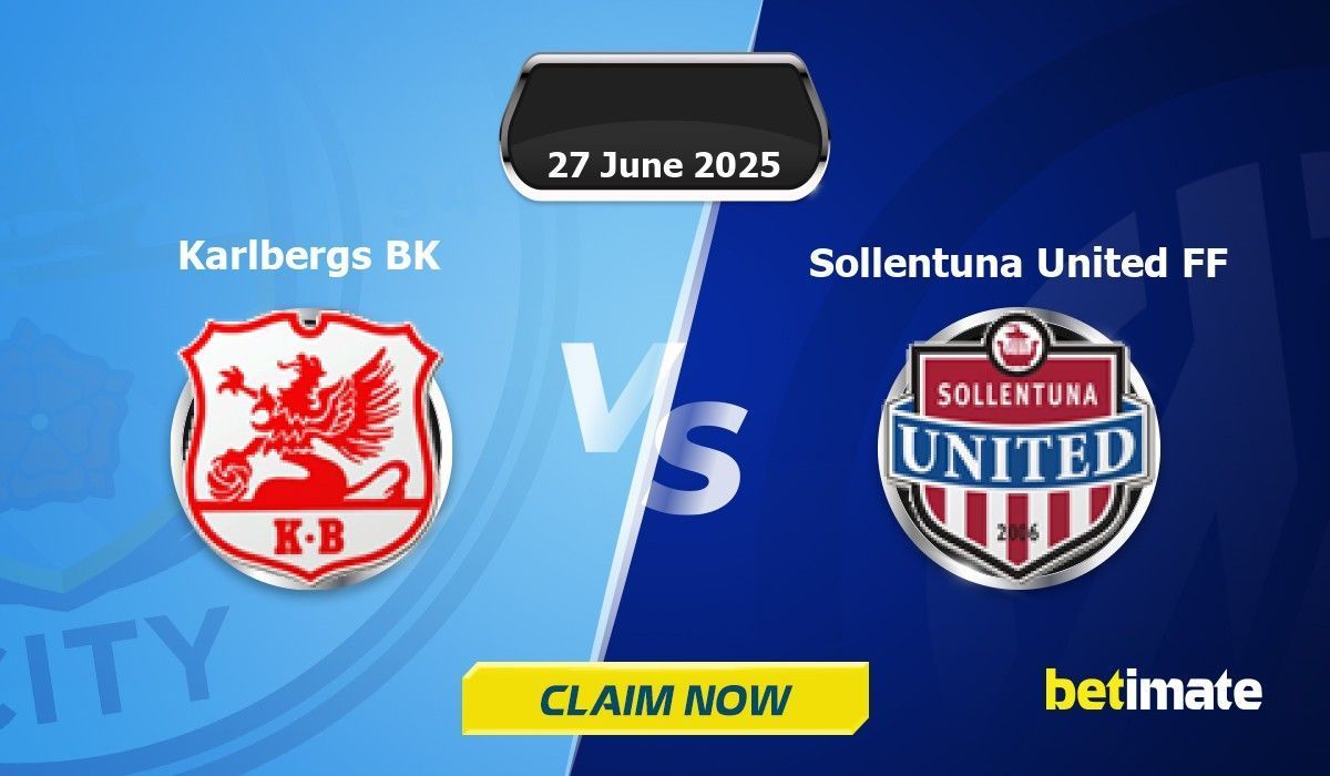 Karlbergs BK vs Sollentuna United FF Predictions | Expert Betting Tips ...