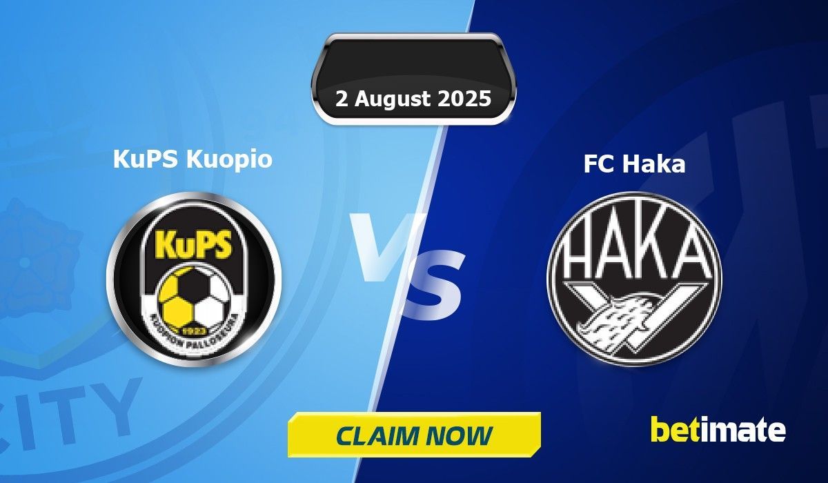 Prediksi KuPS Kuopio vs FC Haka | Tips Taruhan Ahli & Statistik 02 Aug 2025