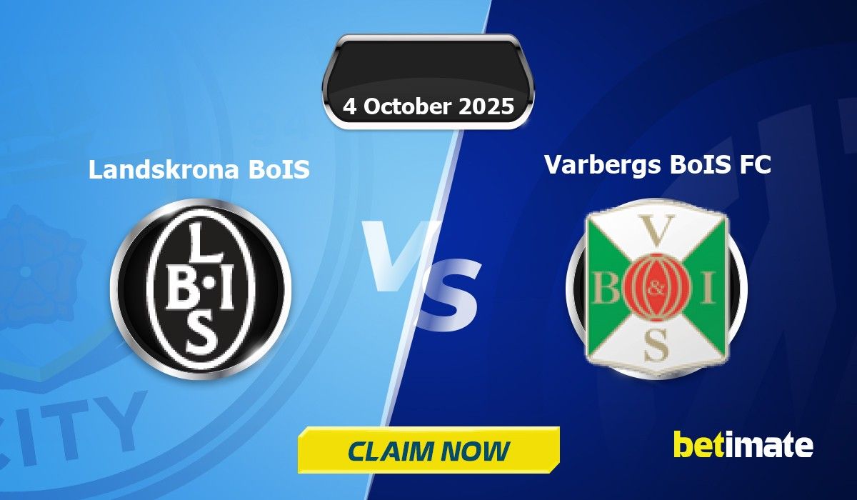Landskrona BoIS vs Varbergs BoIS FC Predictions | Expert Betting Tips & Stats 06 Oct 2025