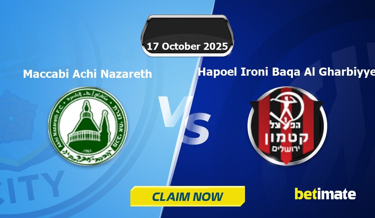 Maccabi Achi Nazareth vs Hapoel Ironi Baqa Al Gharbiyye Predictions ...